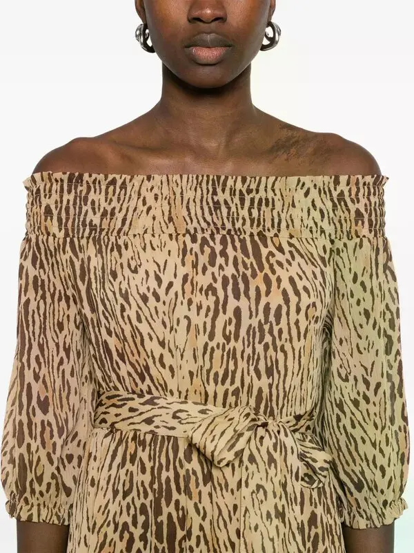 Liu Jo Leopard-print Maxi Dress