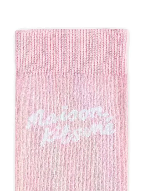 Maison Kitsuné Logo Socks