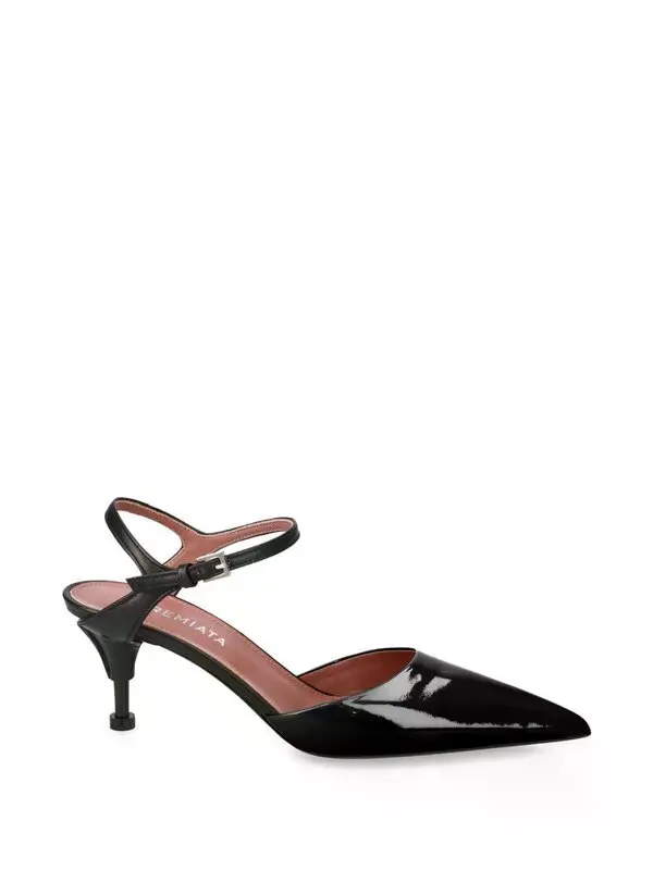Premiata 60mm Leather Pumps - Black