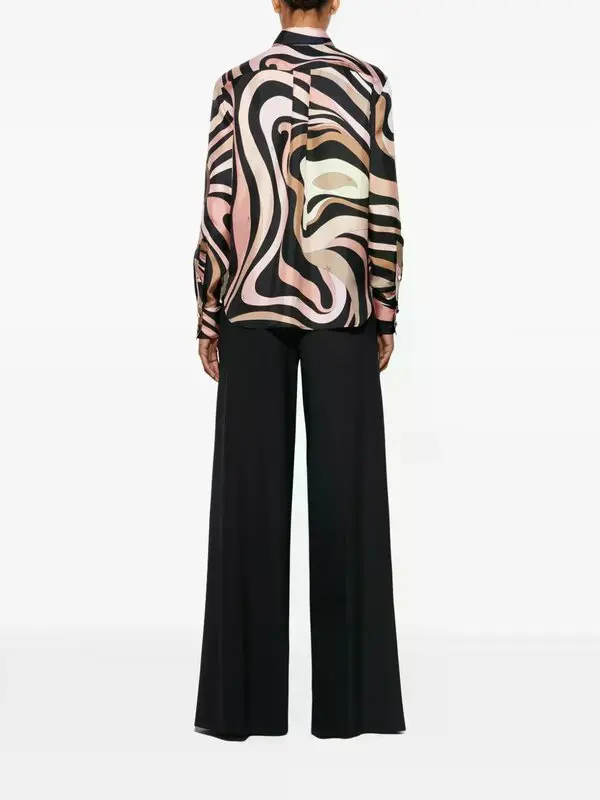 Emilio Pucci Marmo Silk Shirt