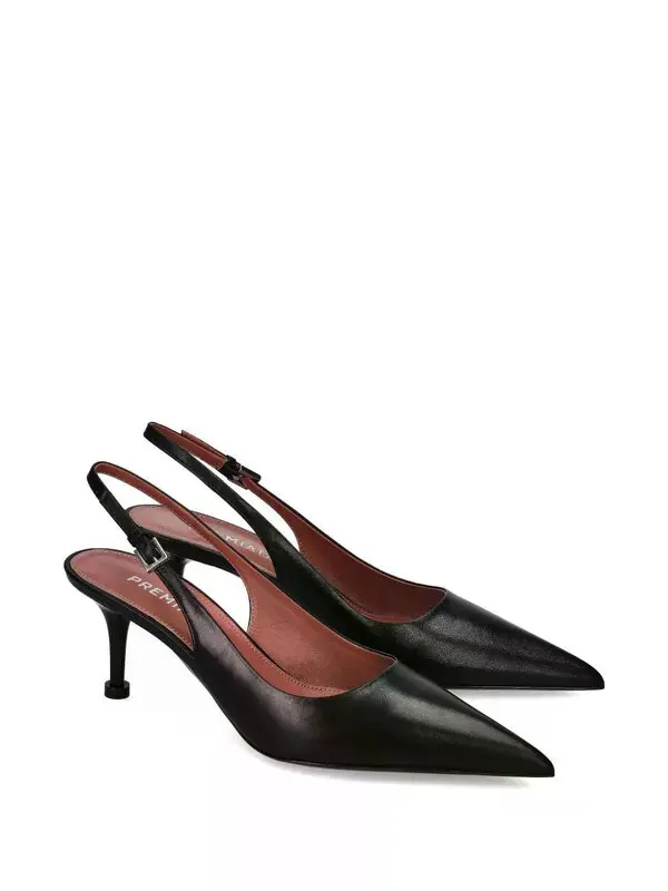 Premiata Leather Slingback Pumps