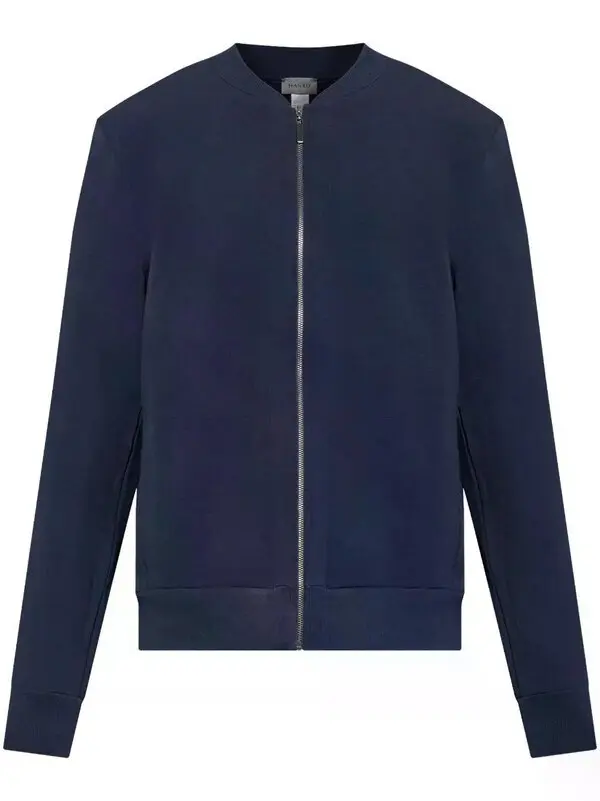 Hanro Zip-up Sweatshirt - Blue