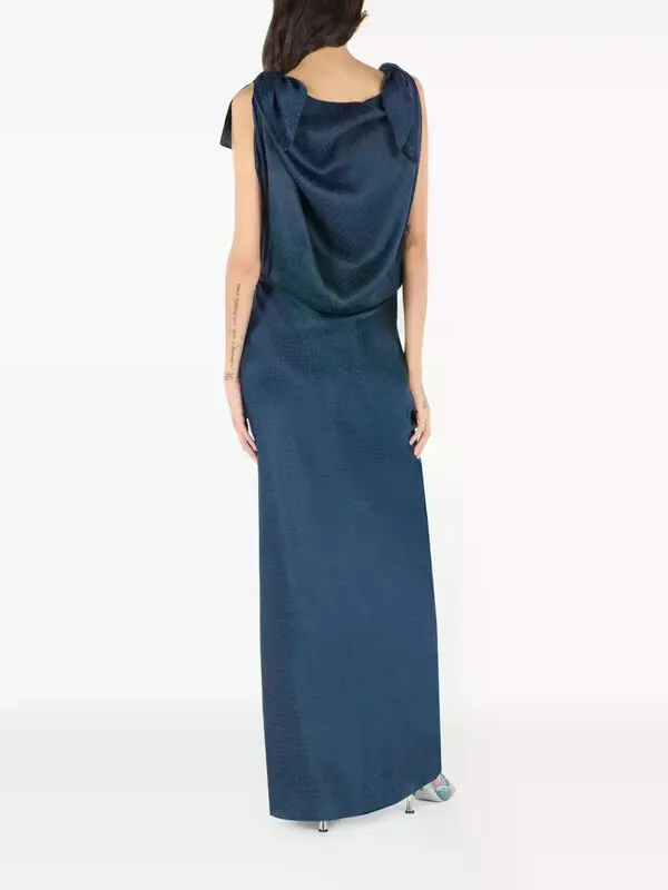 Roberto Cavalli Silk Midi Dress