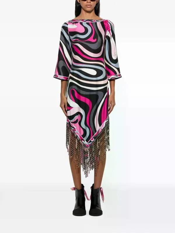 Emilio Pucci Marmo-print Dress