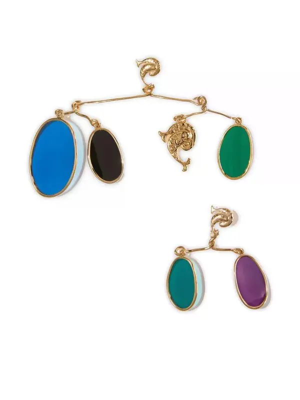Emilio Pucci Chandelier Earrings - Gold