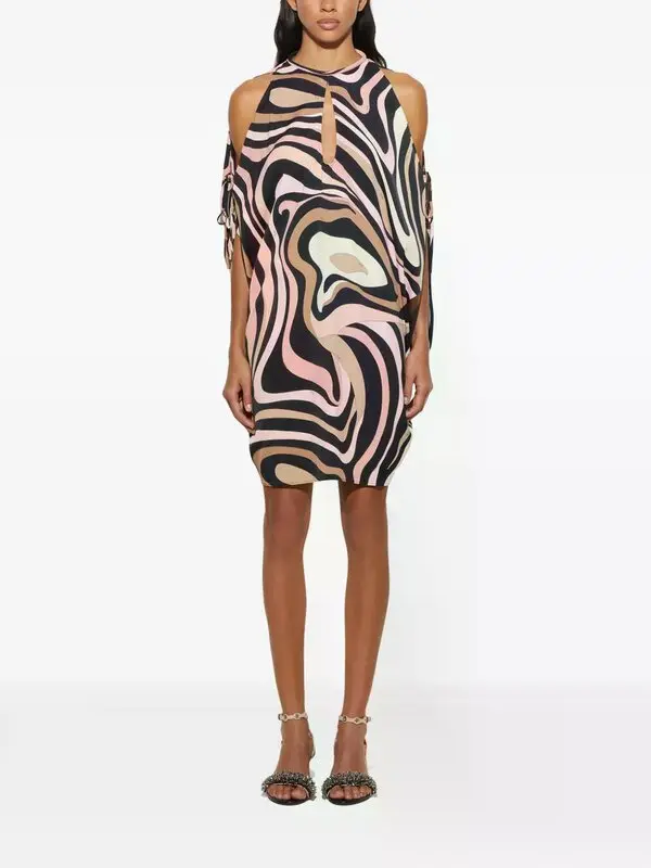 Emilio Pucci Marmo-print Dress