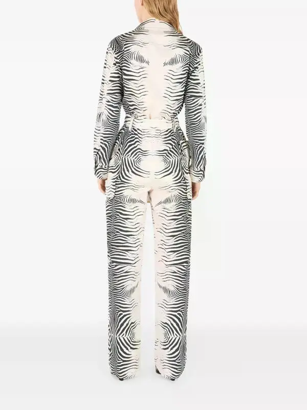 Roberto Cavalli Zebra-print Jumpsuit