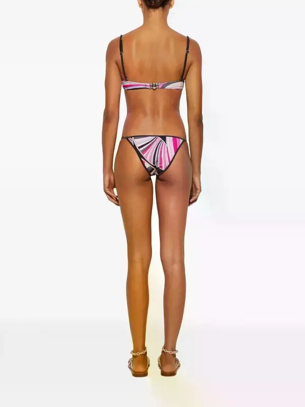 Emilio Pucci Iride-print Bikini Bottom