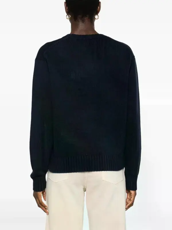 Polo Ralph Lauren Bear Cotton Sweater - Blue