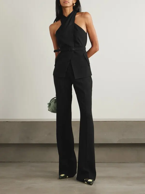 Saloni Flute-b Crepe Pants