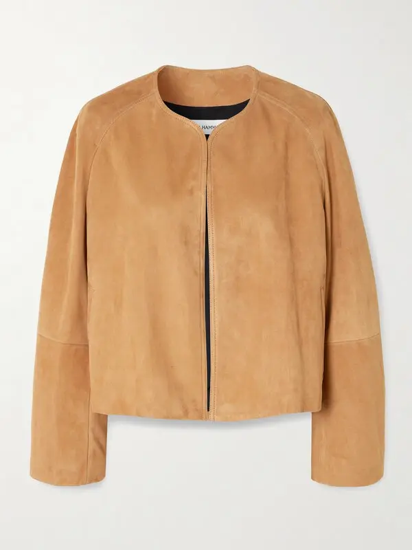 Nour Hammour Mira Suede Jacket