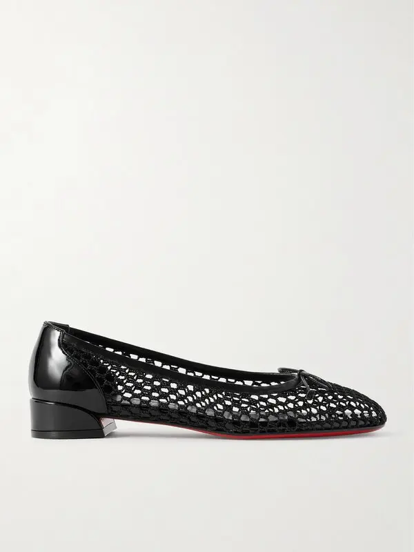 CHRISTIAN LOUBOUTIN Sweetie Jane Ballet Flats - Black
