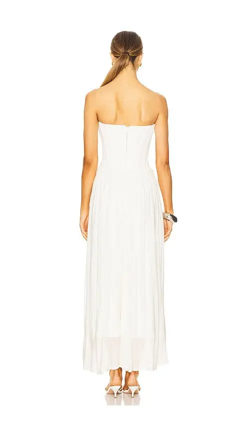 Simkhai Adalys Bustier Midi Dress