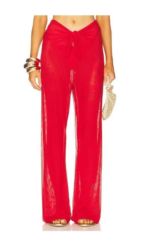 VIX PAULA HERMANNY Pareo Pants In . Also - Red