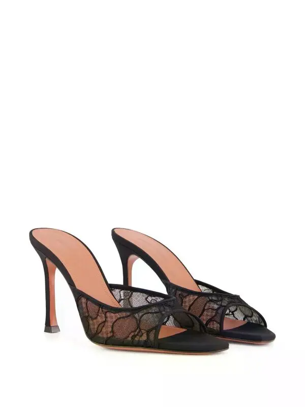 Amina Muaddi 95mm Alexa Sandals