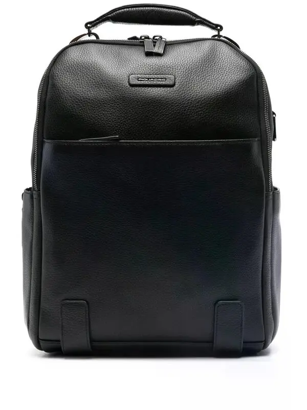 PIQUADRO 14" Laptop Backpack - Black