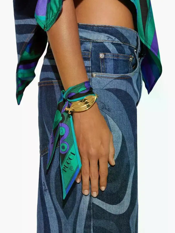 Emilio Pucci Scarf Ring