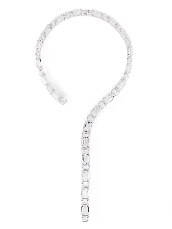 SWAROVSKI Millenia Tennis Necklace - Silver