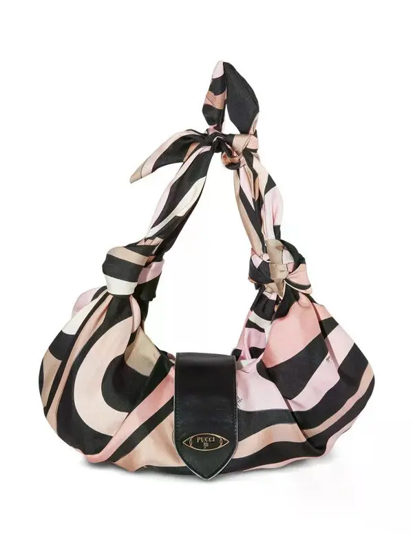 Emilio Pucci Silk Shoulder Bag
