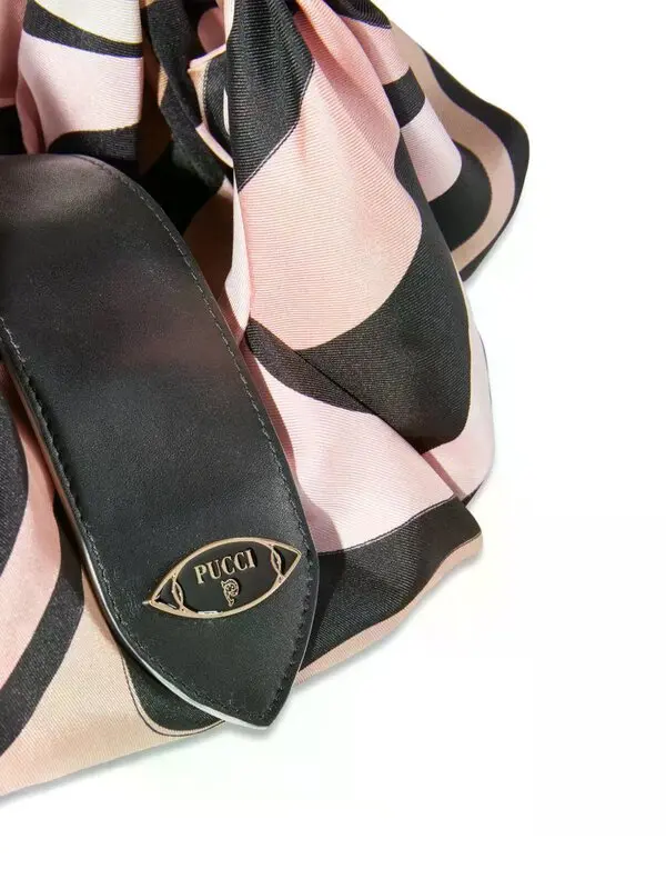 Emilio Pucci Silk Shoulder Bag