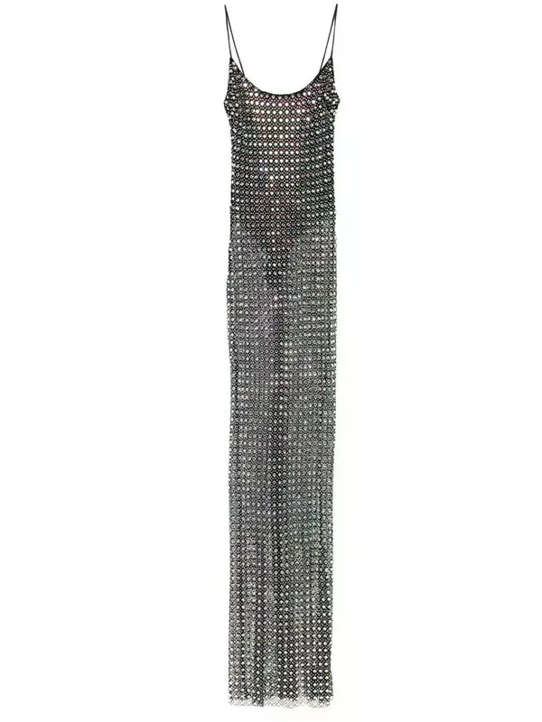 The New Arrivals Ilkyaz Ozel Costes Maxi Dress In Grey - 41% Off |  Editorialist