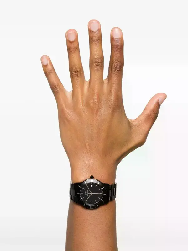 DANIEL WELLINGTON Iconic Paradigm Link 40mm - Black