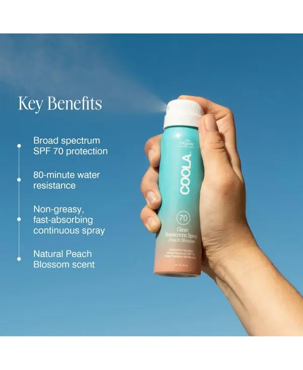 COOLA Clear Sunscreen Spray Spf 70