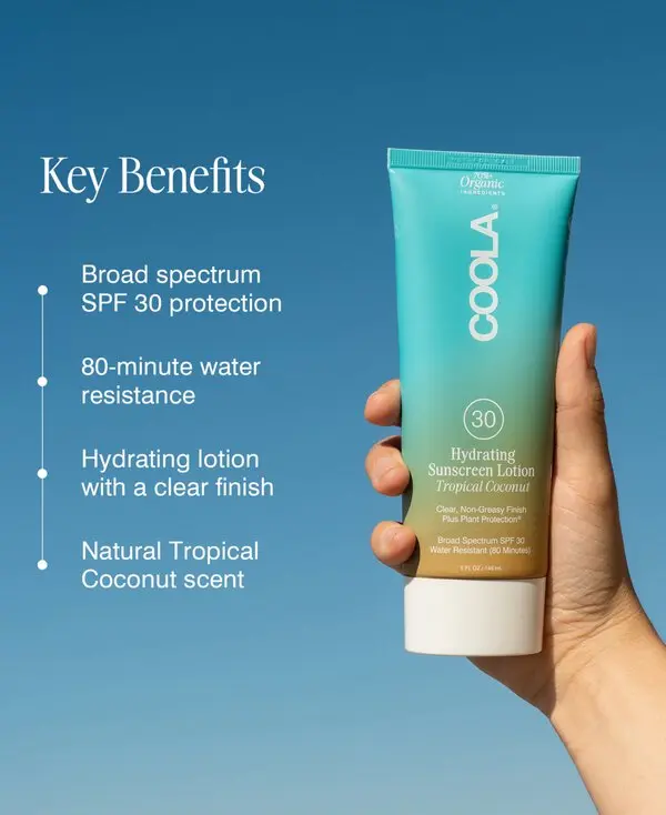 COOLA Hydrating Sunscreen Lotion Spf 30