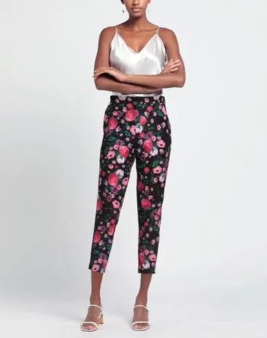 Elisabetta Franchi Tapered Floral-print Pants