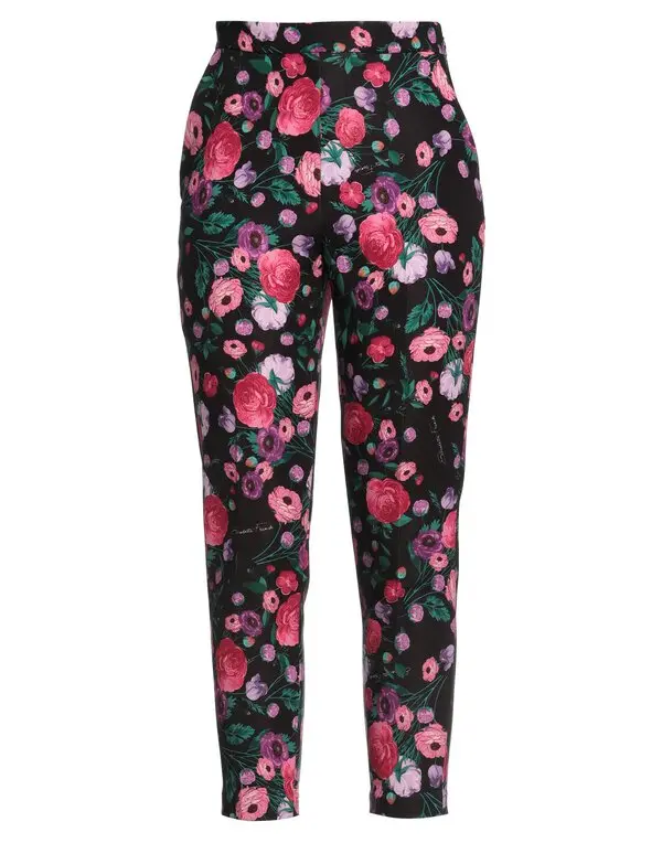 Elisabetta Franchi Tapered Floral-print Pants