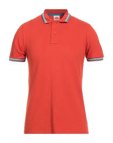 Sundek Polo Shirt Size Cotton, Elastane - Red