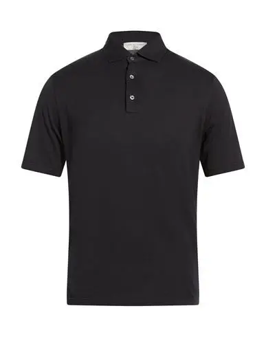 FILIPPO DE LAURENTIIS Polo Shirt Size Cotton - Black