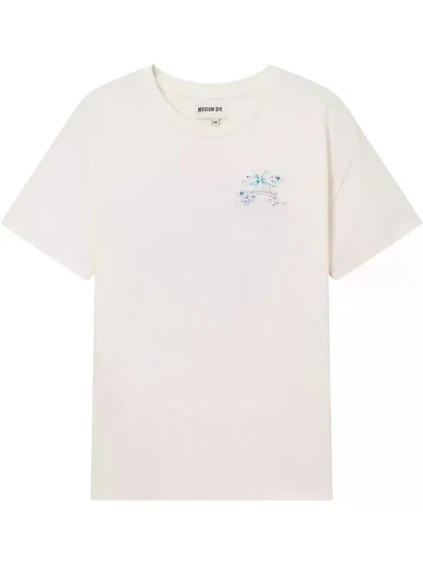 MUSIUM DIV. Cotton T-shirt - Neutrals