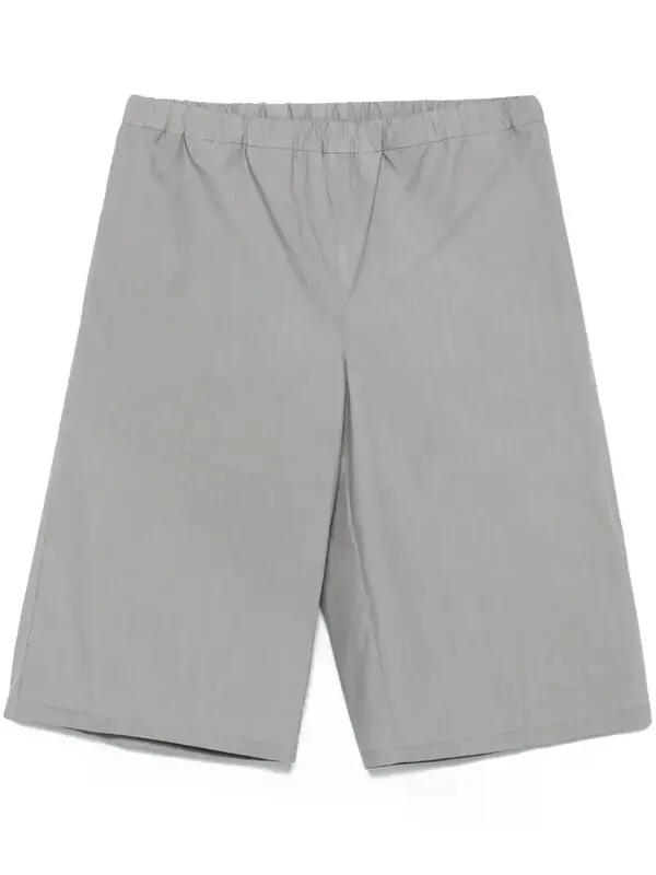 RIER Waxed Poplin Shorts