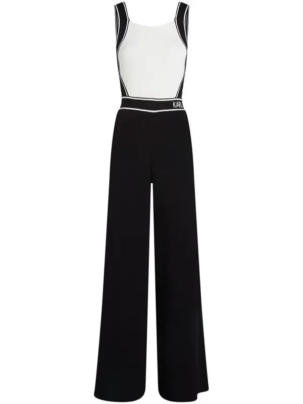 Karl Lagerfeld Bi-colour Jumpsuit