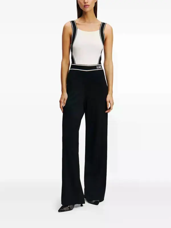 Karl Lagerfeld Bi-colour Jumpsuit