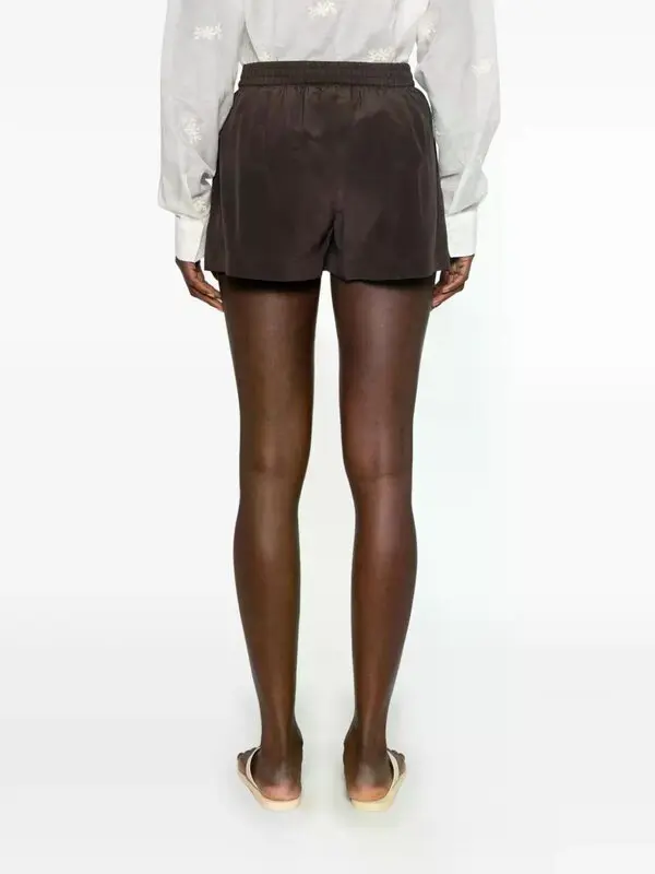 P.a.r.o.s.h Silk Shorts - Brown