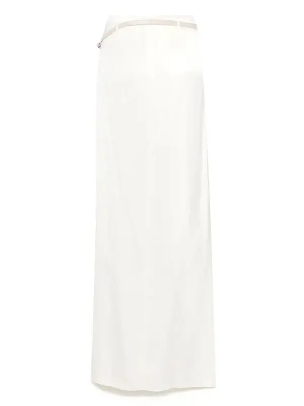 TOM FORD Silk Maxi Skirt - Neutrals