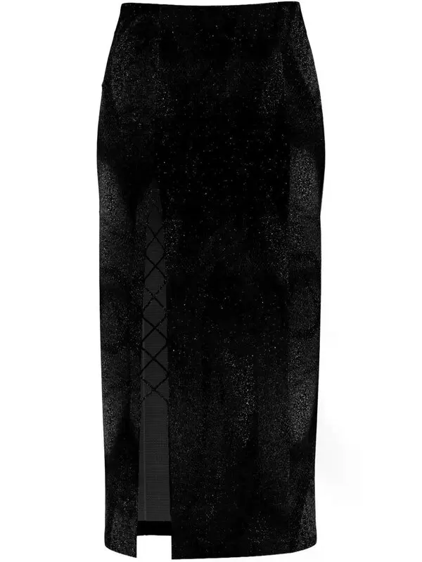 MARGHERITA MACCAPANI Scio Midi Skirt - Black