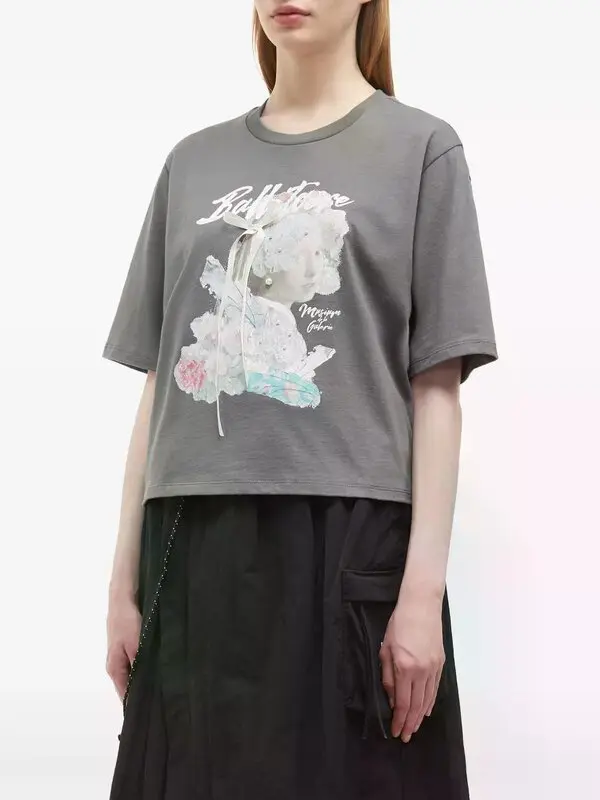 MUSIUM DIV. Cotton T-shirt