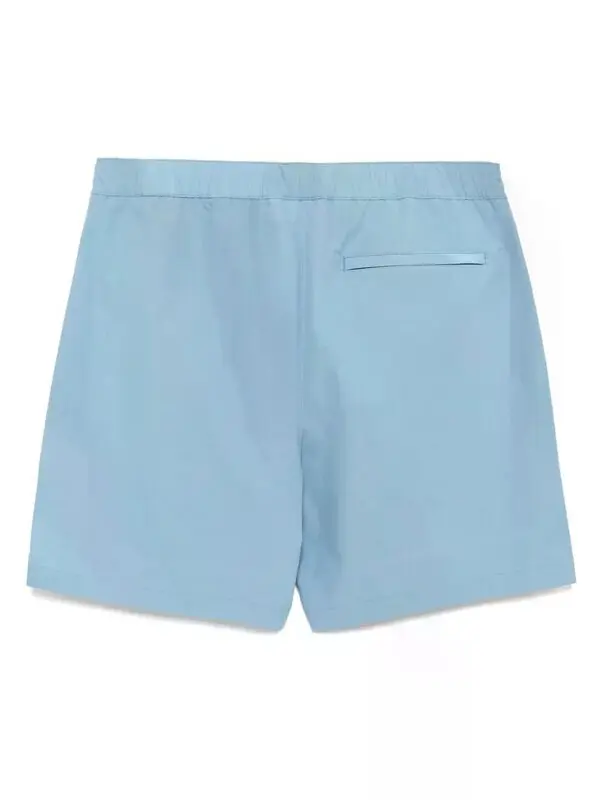 Moose Knuckles Logo Swim Shorts - Blue
