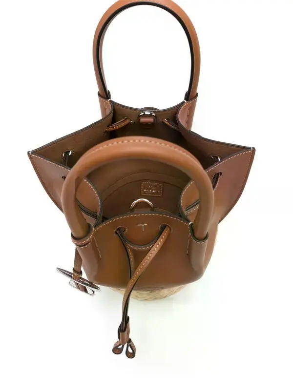 TOD'S T Timeless Logo Bucket Bag