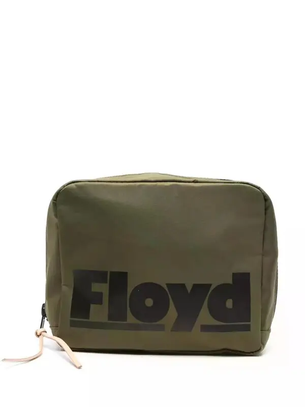 FLOYD Logo-print Wash Bag - Green