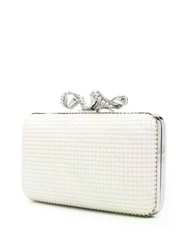 SELF-PORTRAIT Pearl Box Clutch