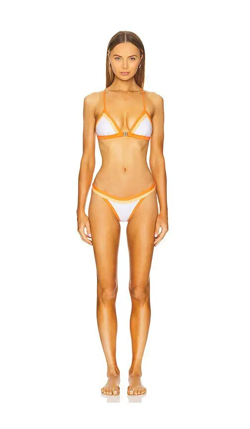 MILLY Amalfi Colorblock Bikini Bottom