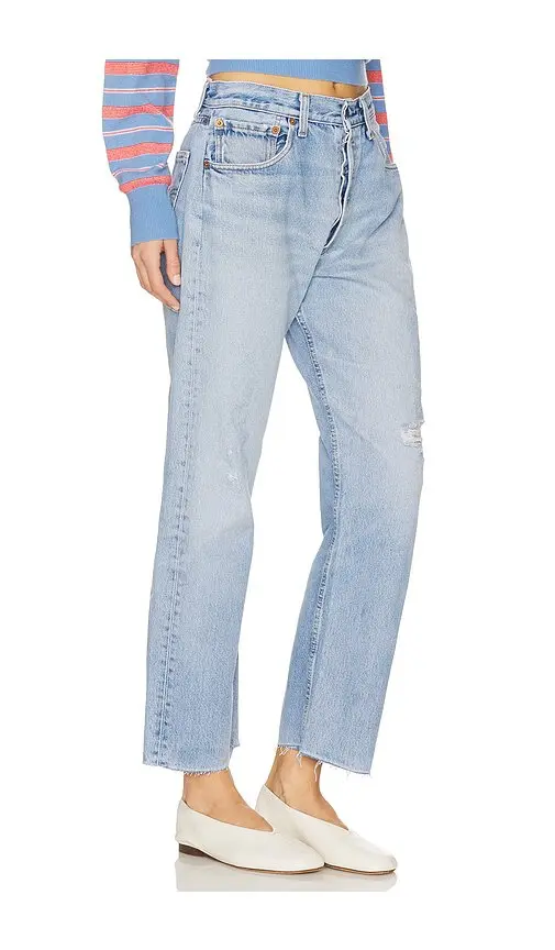 ALIGRACE Vintage Relaxed Undone Jeans