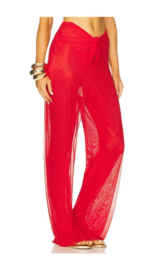 VIX PAULA HERMANNY Pareo Pants - Red
