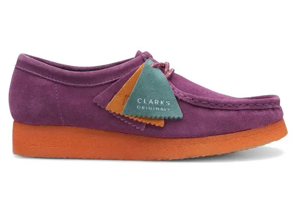 Clarks Originals Wallabee - Purple/combination