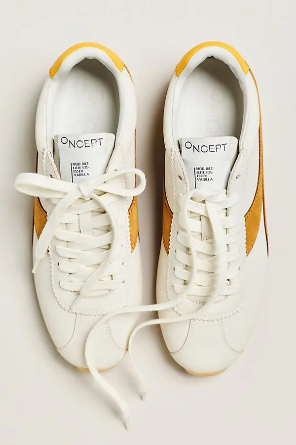 Oncept Essex Suede Ballet Sneakers - Vanilla