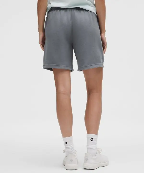 Lululemon Scuba Mid-rise Oversized 7" Short - Solar Grey